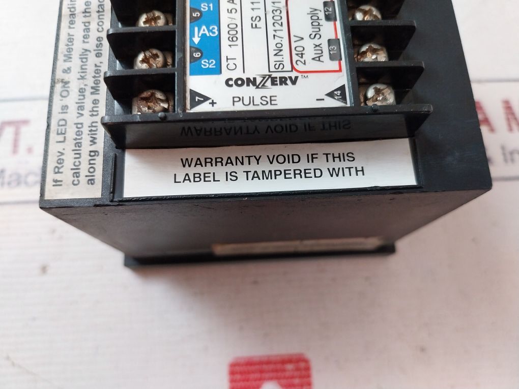 Conzerv Dm 5240 Energy Meter 50-60Hz – Aeliya Marine Tech