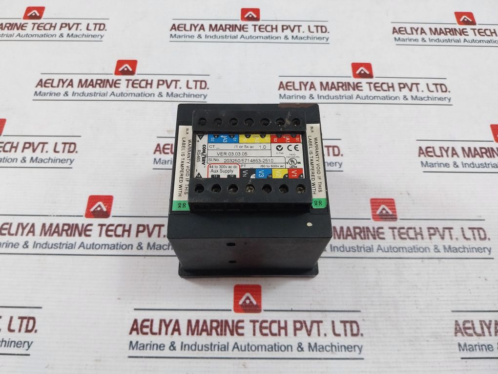 Conzerv Em6400 Digital Panel Meter 44 To 300V Ac/Dc – Aeliya Marine Tech