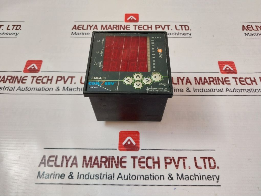 Conzerv Em6436 Power And Energy Meter – Aeliya Marine Tech