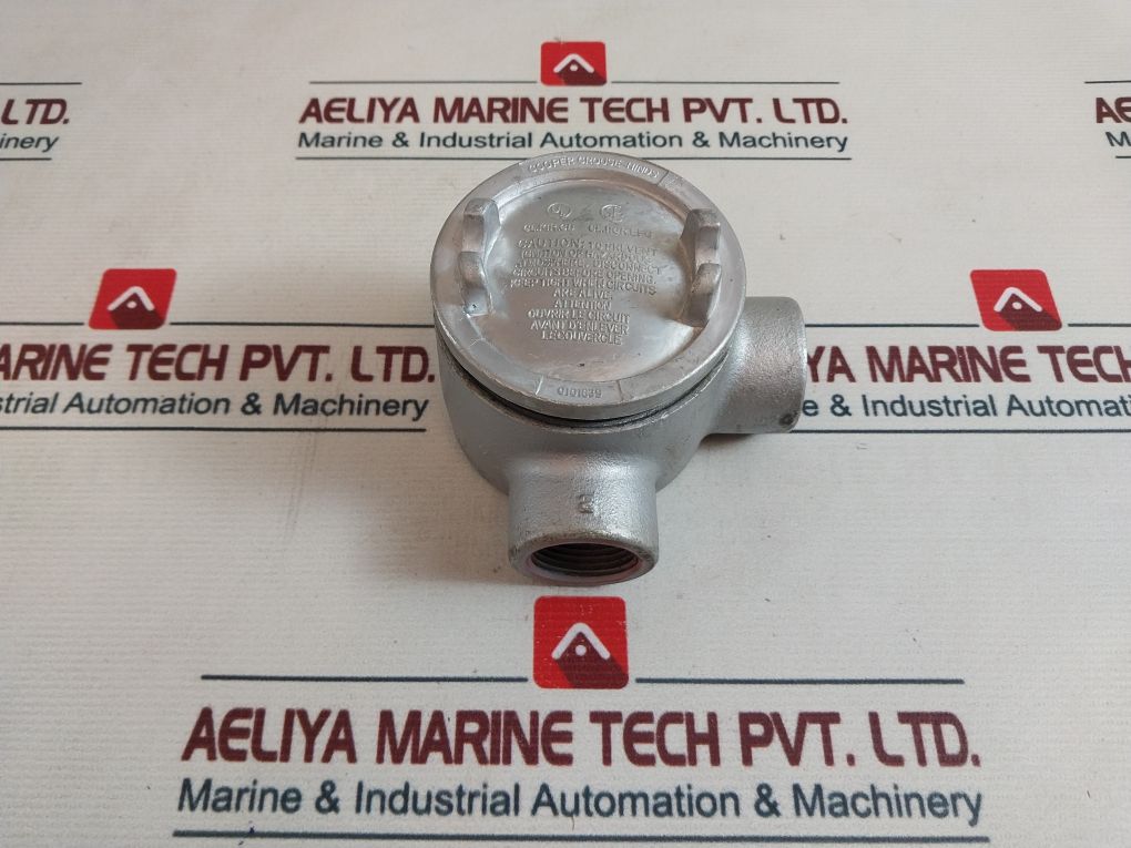 Cooper Gual36 Conduit Outlet Box With Cover – Aeliya Marine Tech