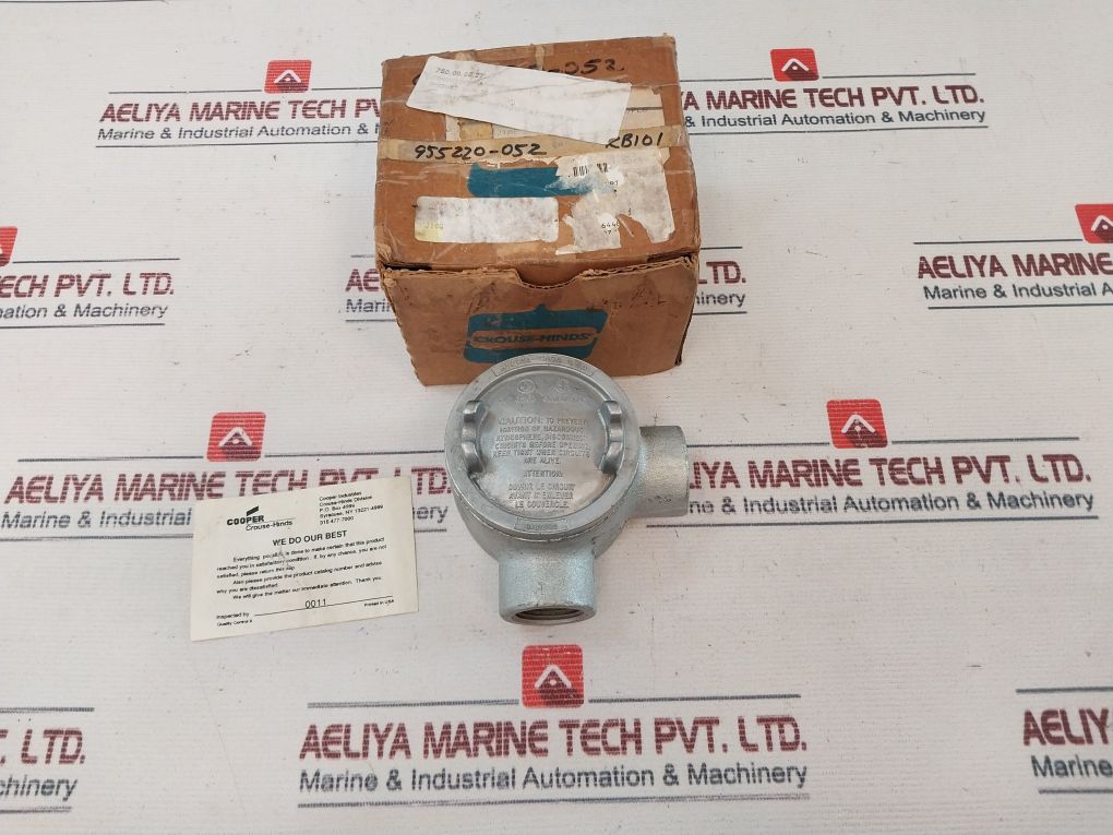 Cooper Gual36 Conduit Outlet Box With Cover – Aeliya Marine Tech