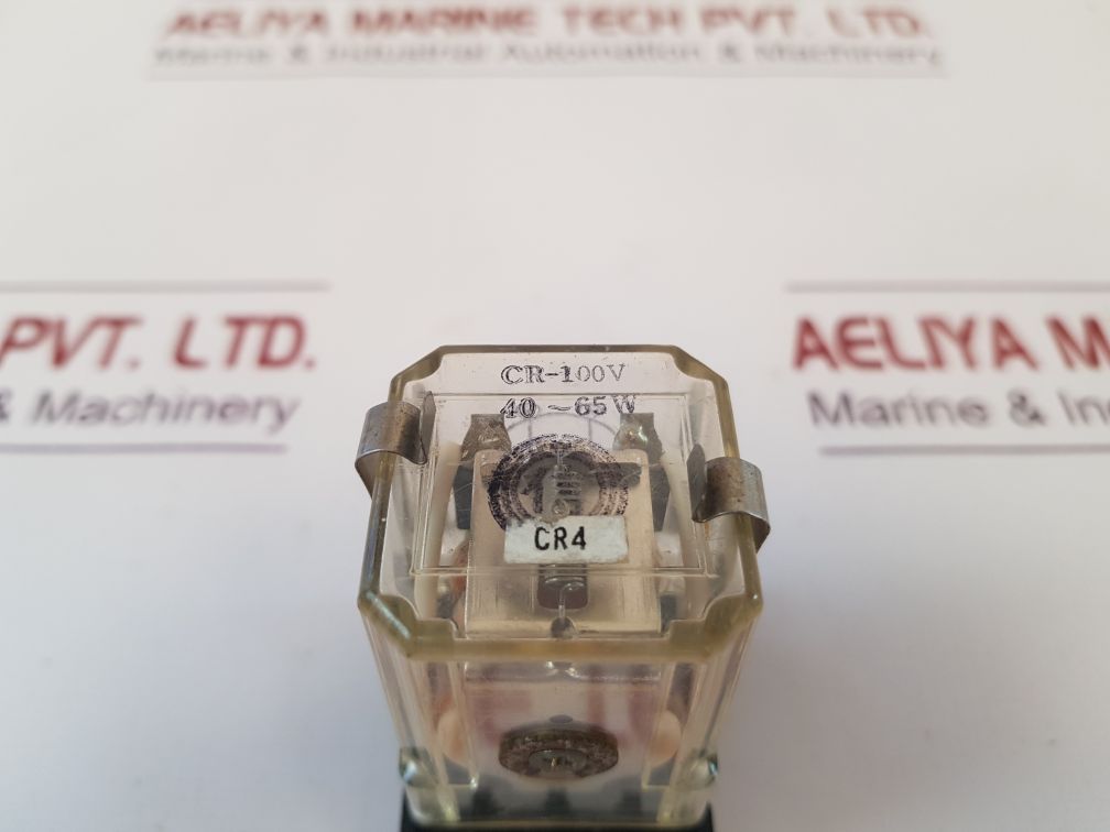 Cr-100V Relay With Base – Aeliya Marine Tech