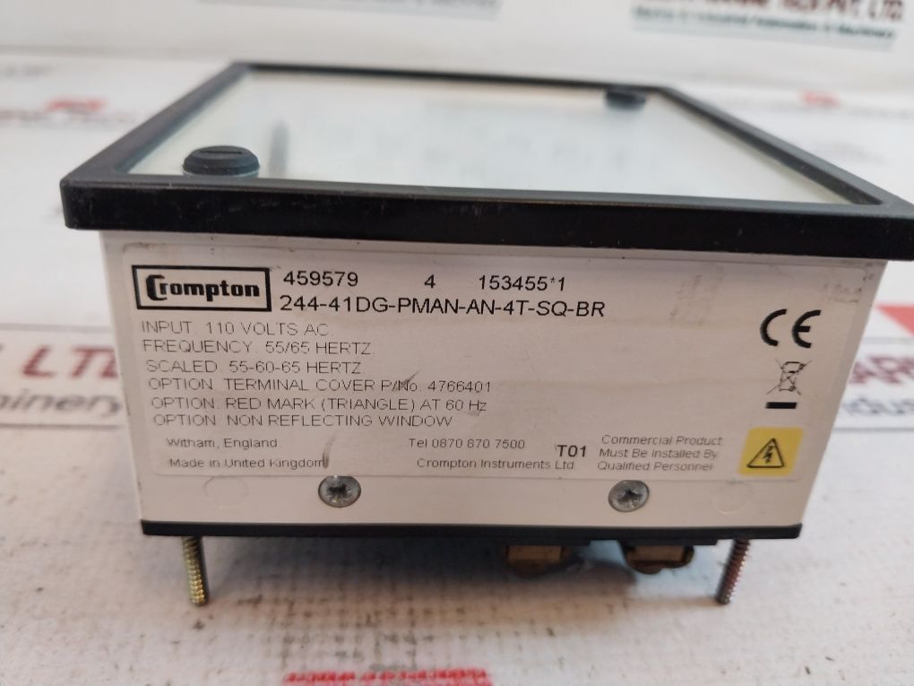 Crompton 244-41Dg-pman-an-4T-sq-br Dual Frequency Meter – Aeliya Marine ...