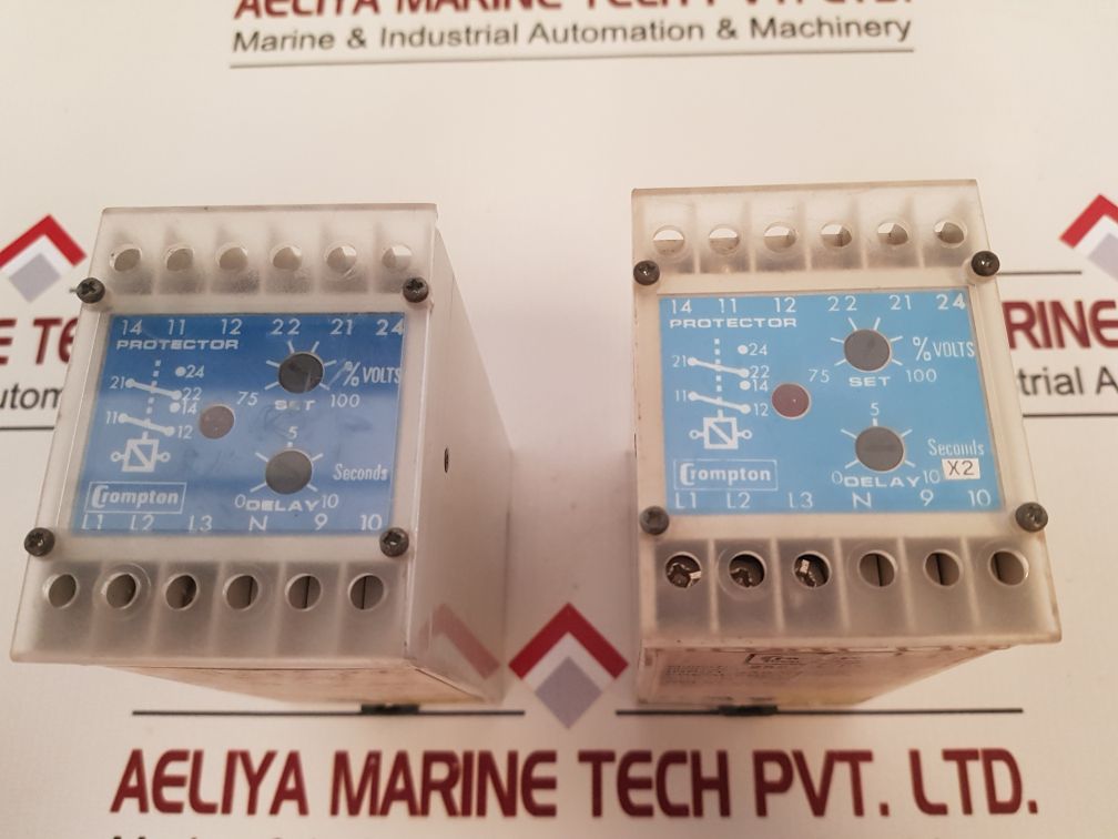 Crompton 252-pvhw Protector Relay 250V 5A – Aeliya Marine Tech