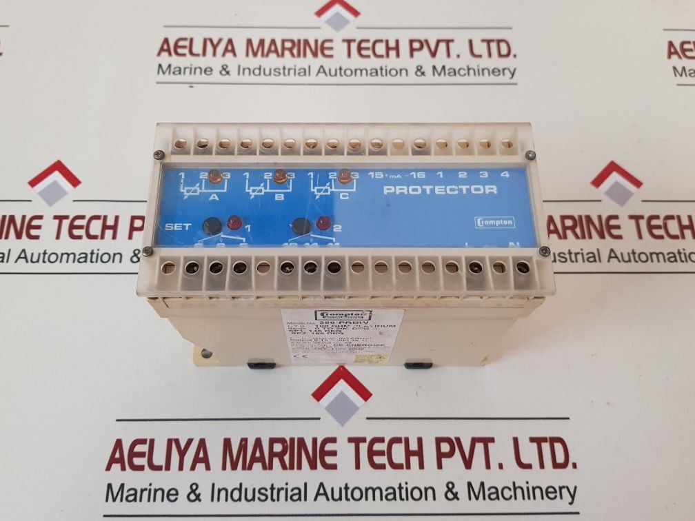 Crompton 256-prbw Protector Trip Relay 110V 60Hz – Aeliya Marine Tech