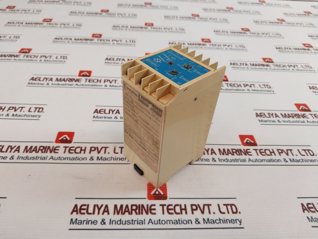 Crompton Instruments 252-pvow Protector Relay 250V 50Hz – Aeliya Marine ...