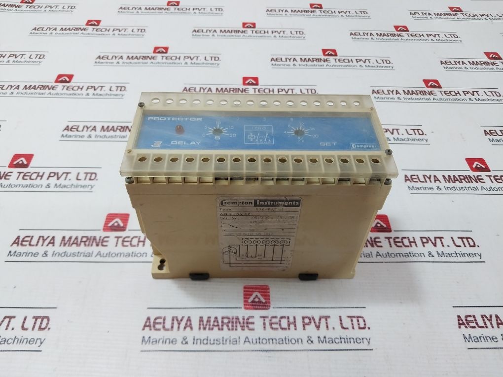 Crompton Instruments 256-patw Protector Relay Delay 415V 5A 50Hz ...