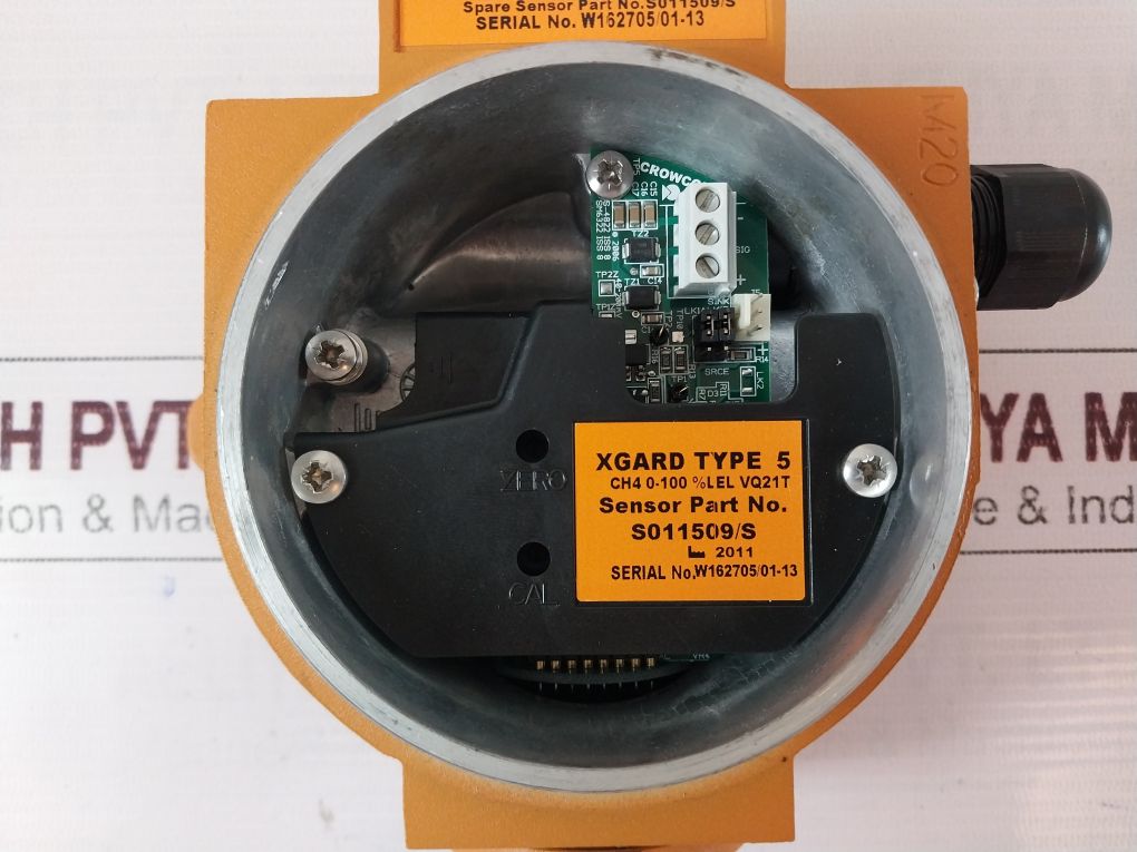 Crowcon Xgard Gas Detector Sensor Ch4 0-100% Lel – Aeliya Marine Tech