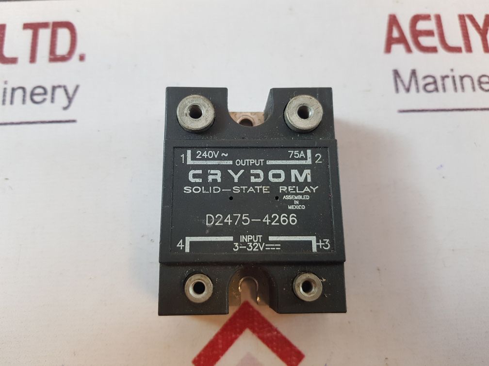 Crydom D2475-4266 Solid State Relay – Aeliya Marine Tech