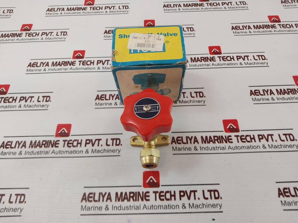 Cts-04 1/4” Solder Shut-off Valve Banex 3/8 Flare – Aeliya Marine Tech
