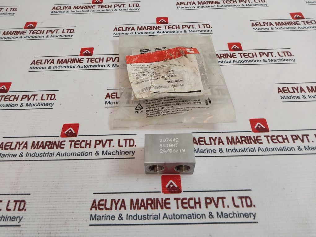 Cummins 207442 Connection Fuel Block 020720-1 – Aeliya Marine Tech