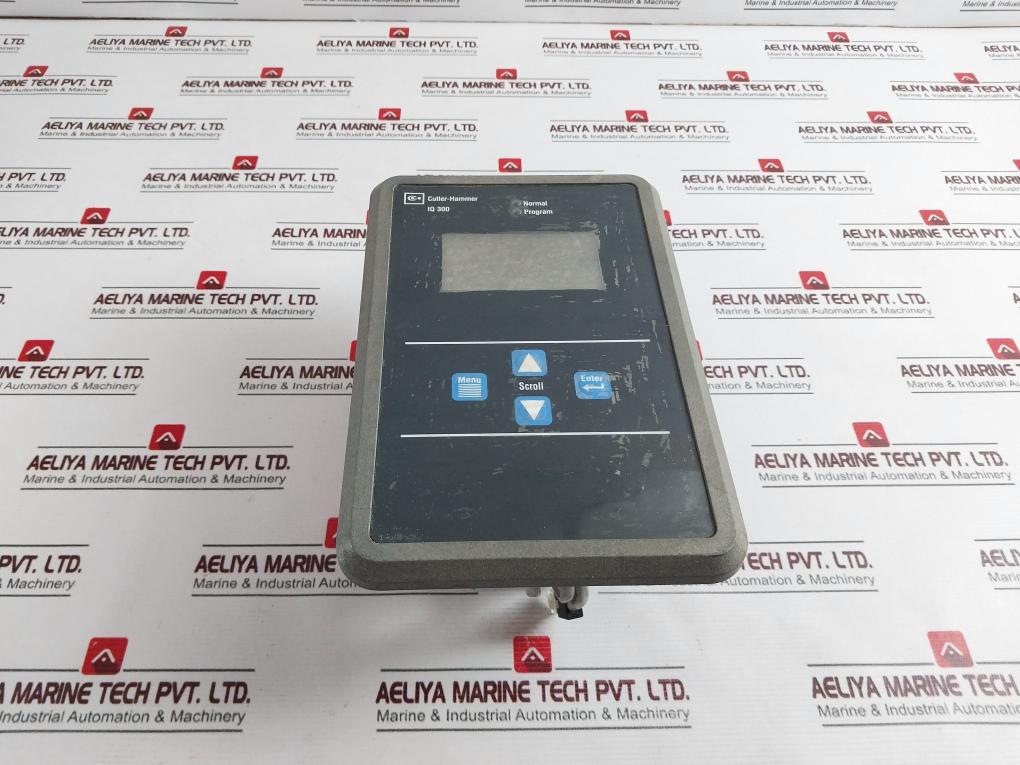 Cutler+Hammer Iq 300 Interface Display 66C2186G01 With Base Monitor ...