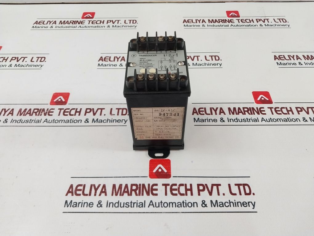 Dae Joo Ds-1V-a1C Transducer Dc 24V – Aeliya Marine Tech
