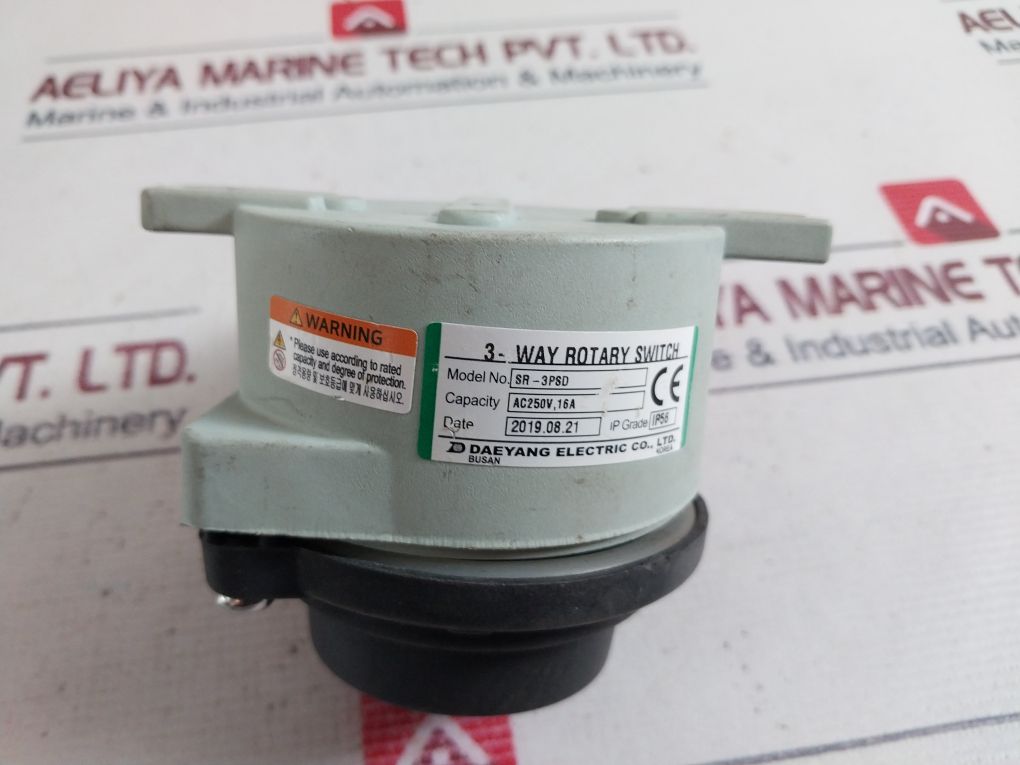 Daeyang Electric Sr-3Psd 3-way Rotary Switch – Aeliya Marine Tech
