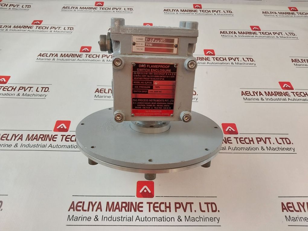 Dag Process Instruments Flp/1/A 4 Flameproof Switch Enclosure – Aeliya ...