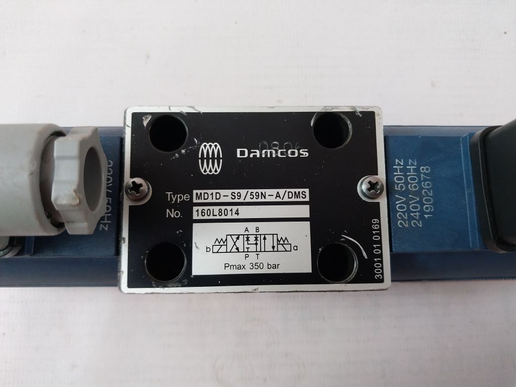 Damcos Md1D-s9/59N-a/Dms Solenoid Valve 220V/240V – Aeliya Marine Tech®