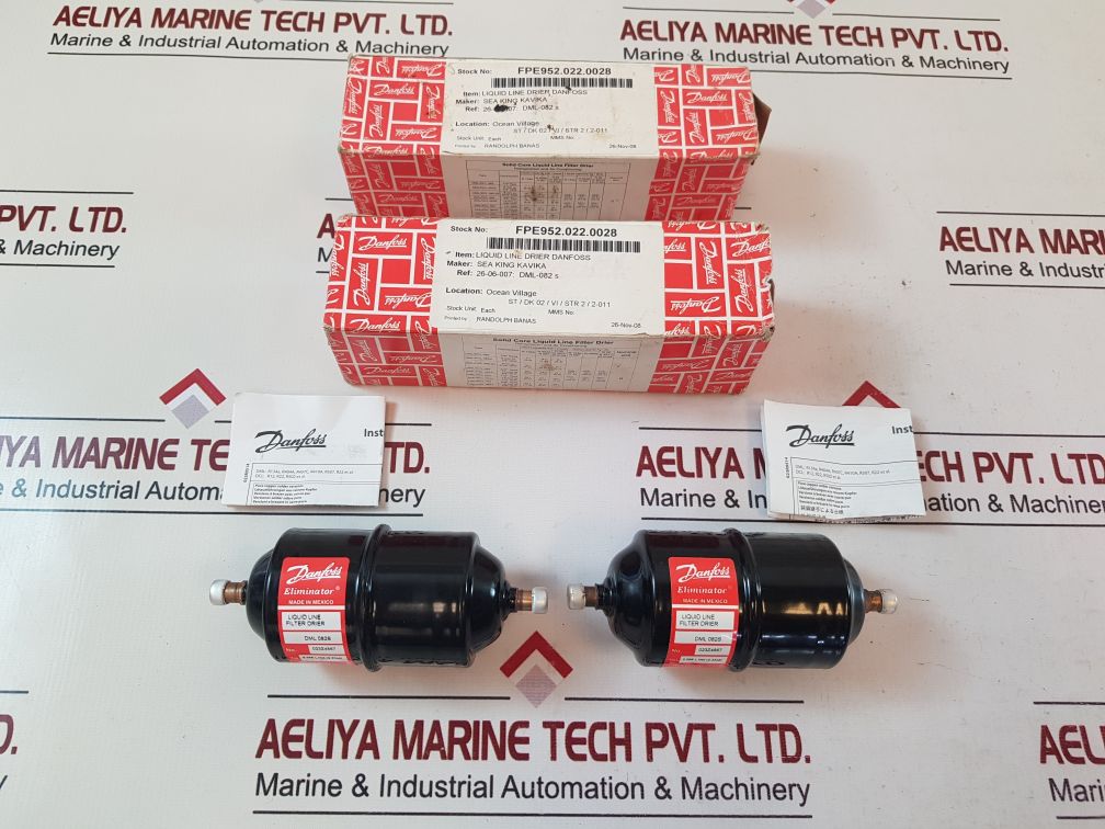 Danfoss Dml 082S Liquid Line Filter Drier 023Z4567 – Aeliya Marine Tech