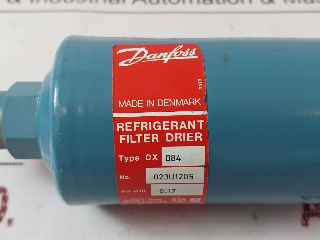 Danfoss Dx 084 Refrigerant Filter Drier 023U1205 – Aeliya Marine Tech