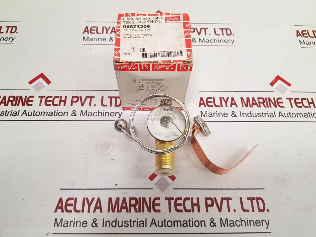 Danfoss Tex2 068Z3209 Q-33323 R22/R407C Thermostatic Expansion Valve 34 ...