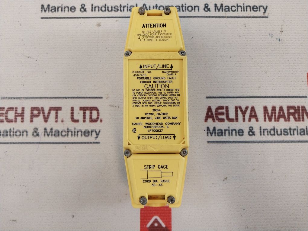 Daniel Woodhead 20054 Field Attachable Gfci In-line Connector – Aeliya ...