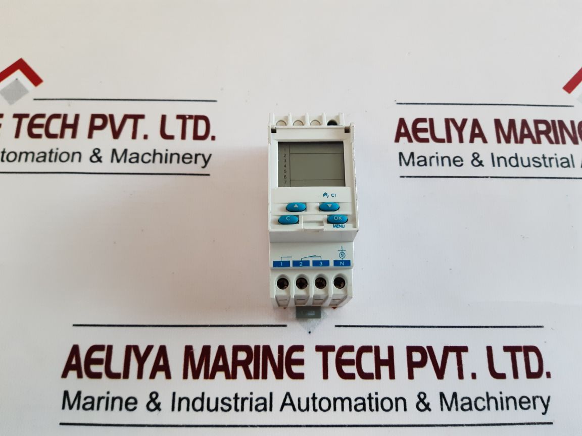 Data Micro+ 230V~/50-60Hz Din Rail Mount Digital Timer – Aeliya Marine Tech