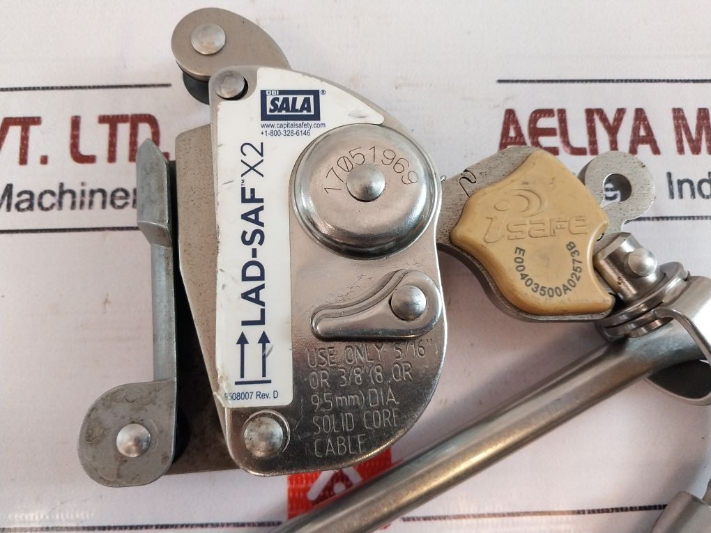 Dbi Sala 6160030 Detachable Cable Traveller Ladder Safety Sleeve ...