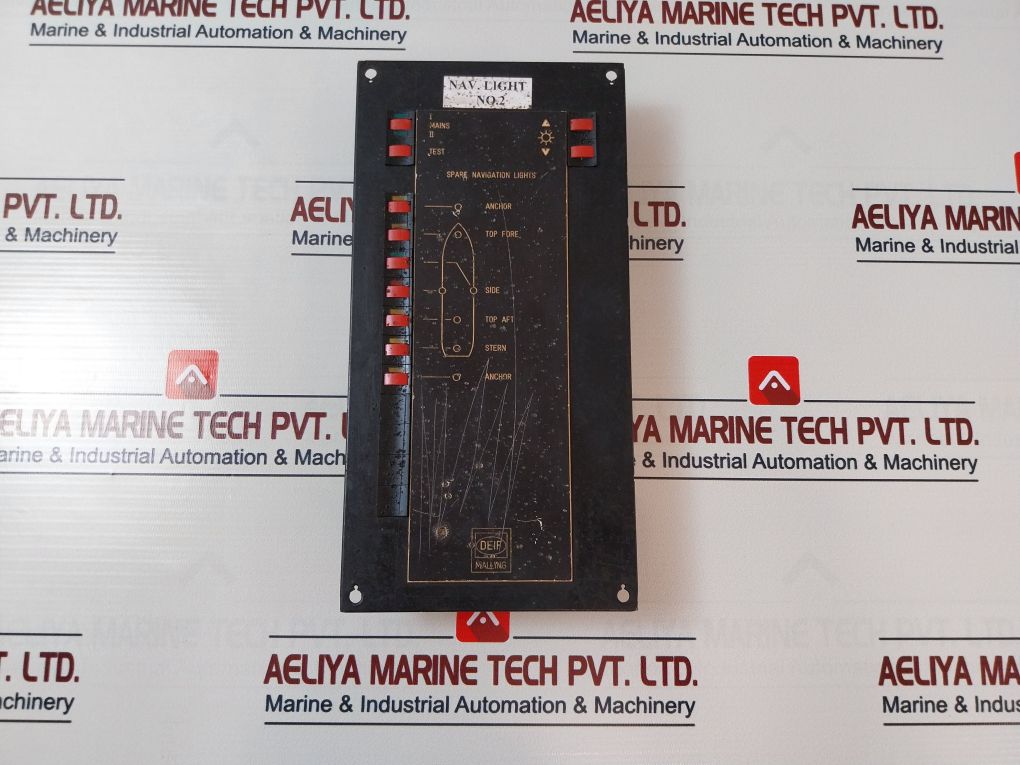 Deif 8027.4 Spare Navigation Light Control Panel – Aeliya Marine Tech