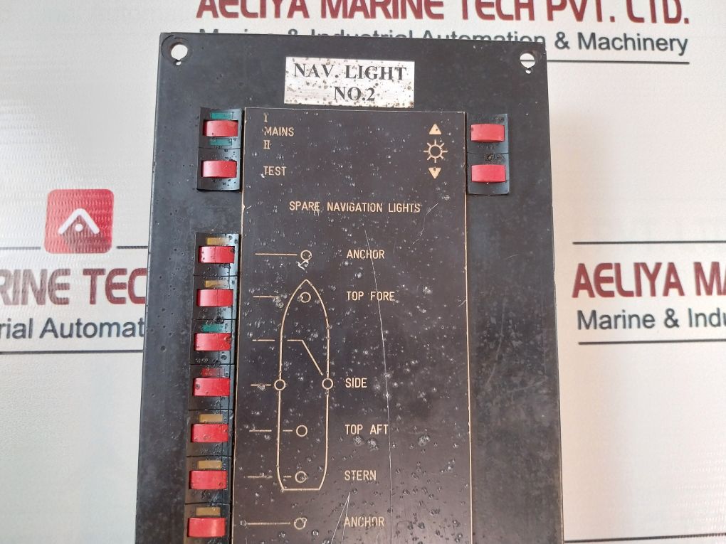 Deif 8027.4 Spare Navigation Light Control Panel – Aeliya Marine Tech