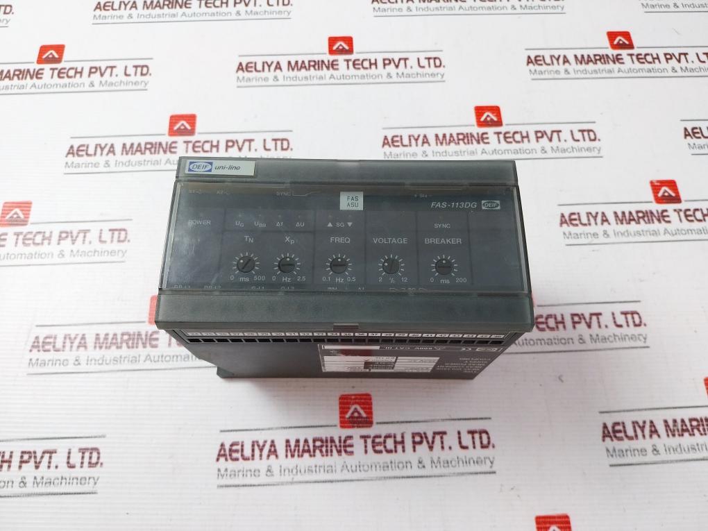 Deif Fas-113Dg Synchronization Controller 220Vac 60Hz – Aeliya Marine Tech
