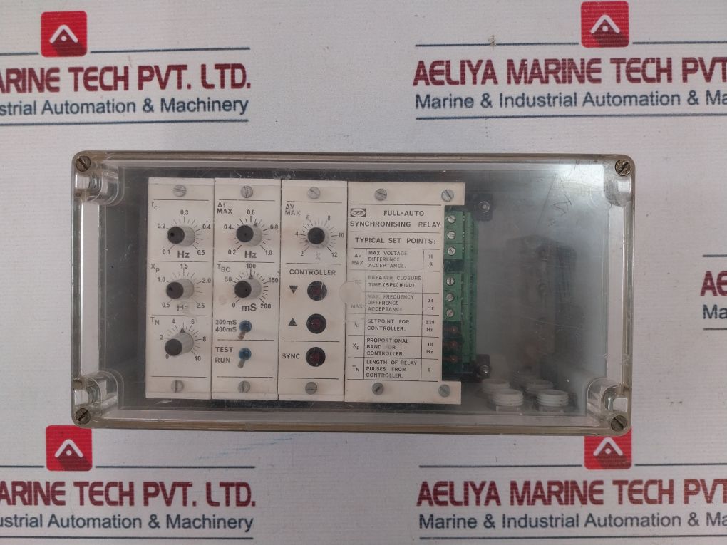 Deif Full-auto Synchronising Relay 0.4Hz – Aeliya Marine Tech