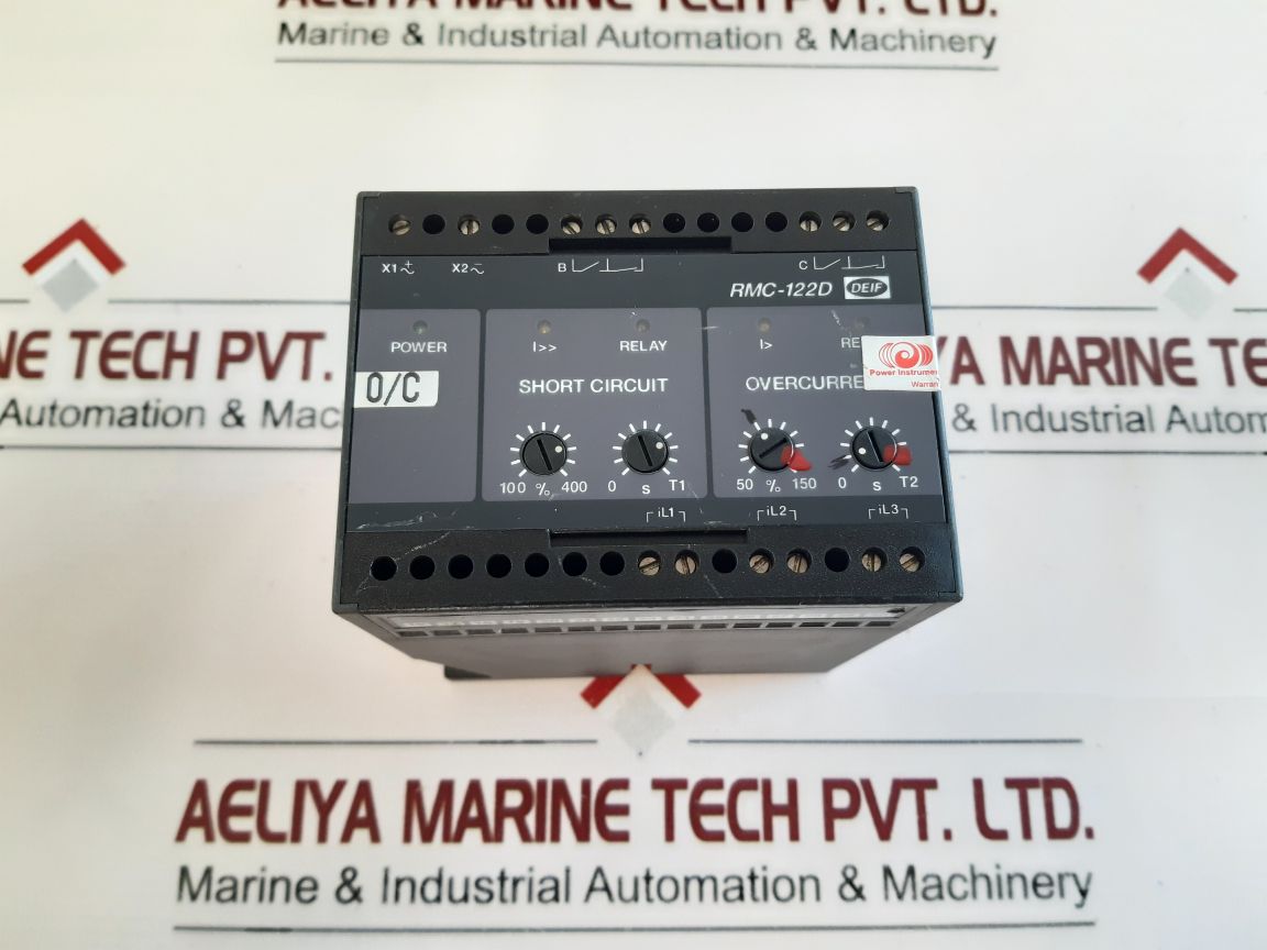 Deif Rmc-122D Short Circuit Relay 5A – Aeliya Marine Tech®
