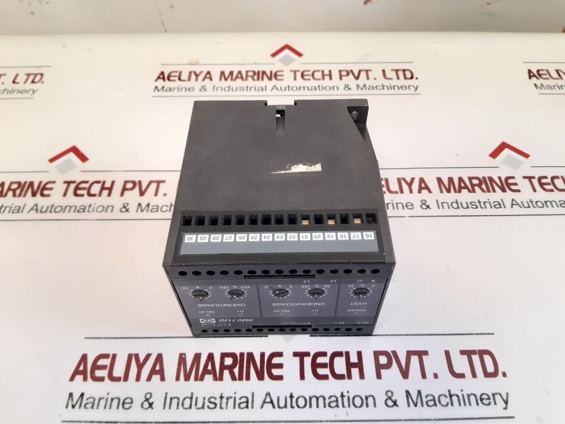 Deif Rmv-112D Protective Voltage Relay 400008603.10 – Aeliya Marine Tech®