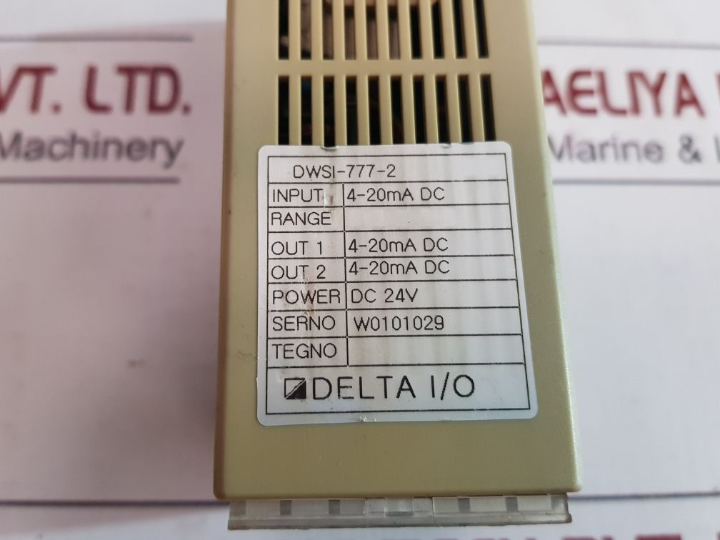 Delta Dwsi-772-2 I/O Signal Isolator – Aeliya Marine Tech
