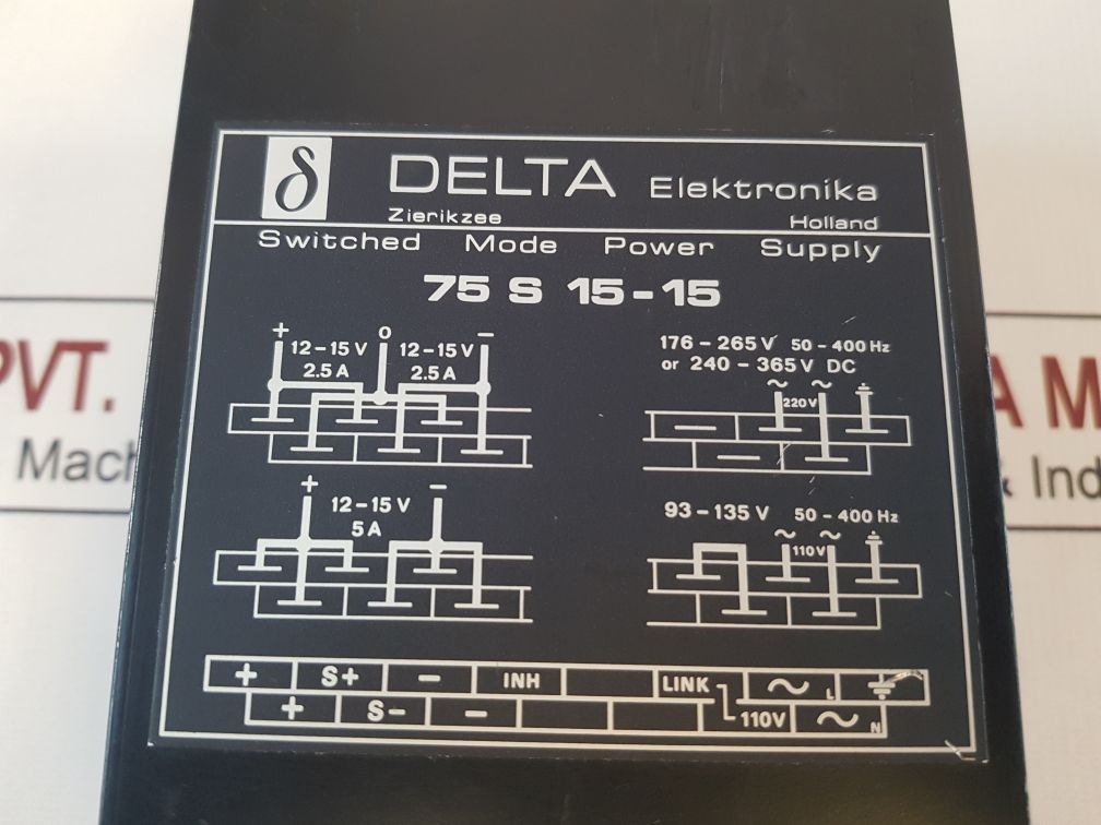 Delta Elektronika 75 S 15-15 Power Supply – Aeliya Marine Tech