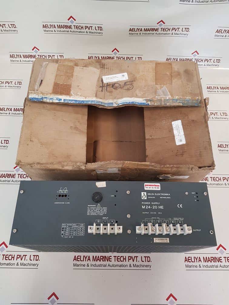 Delta Elektronika M24-20He Power Supply – Aeliya Marine Tech