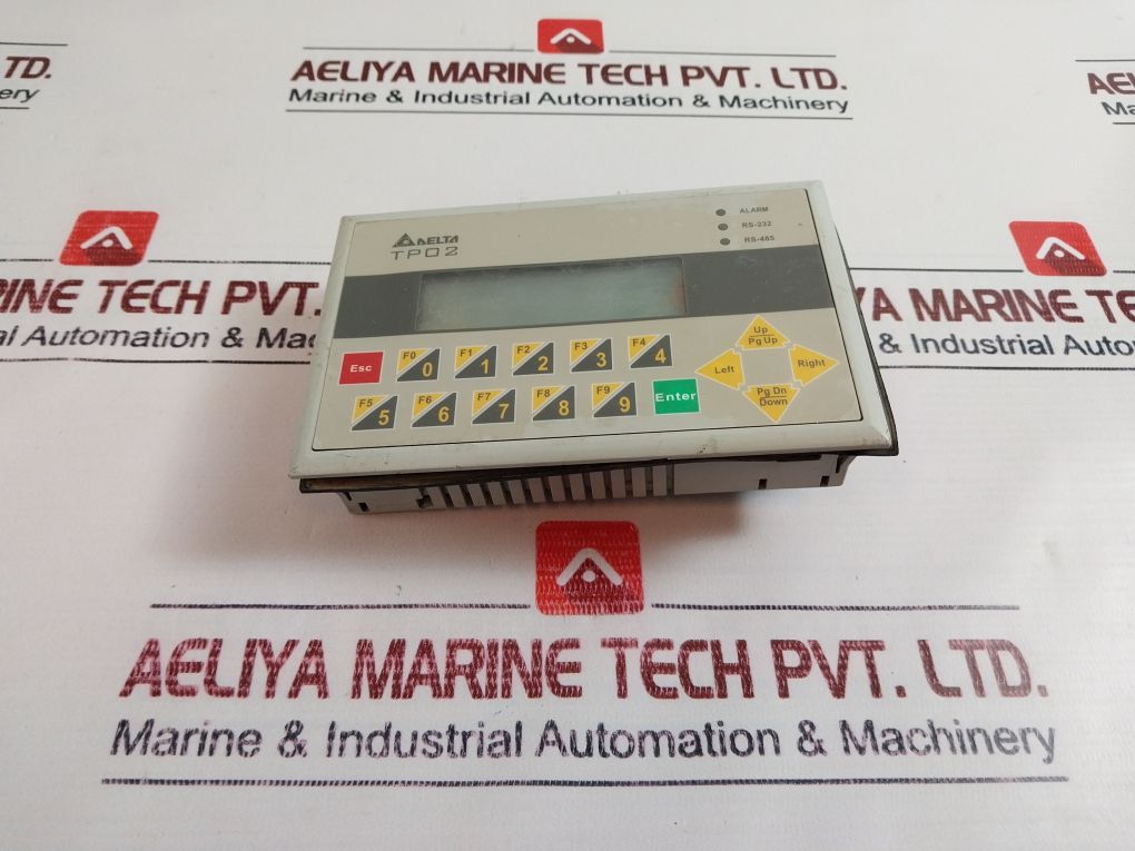 Delta Tp02G-as1 Text Display Touch Screen 24Vdc 3W – Aeliya Marine Tech