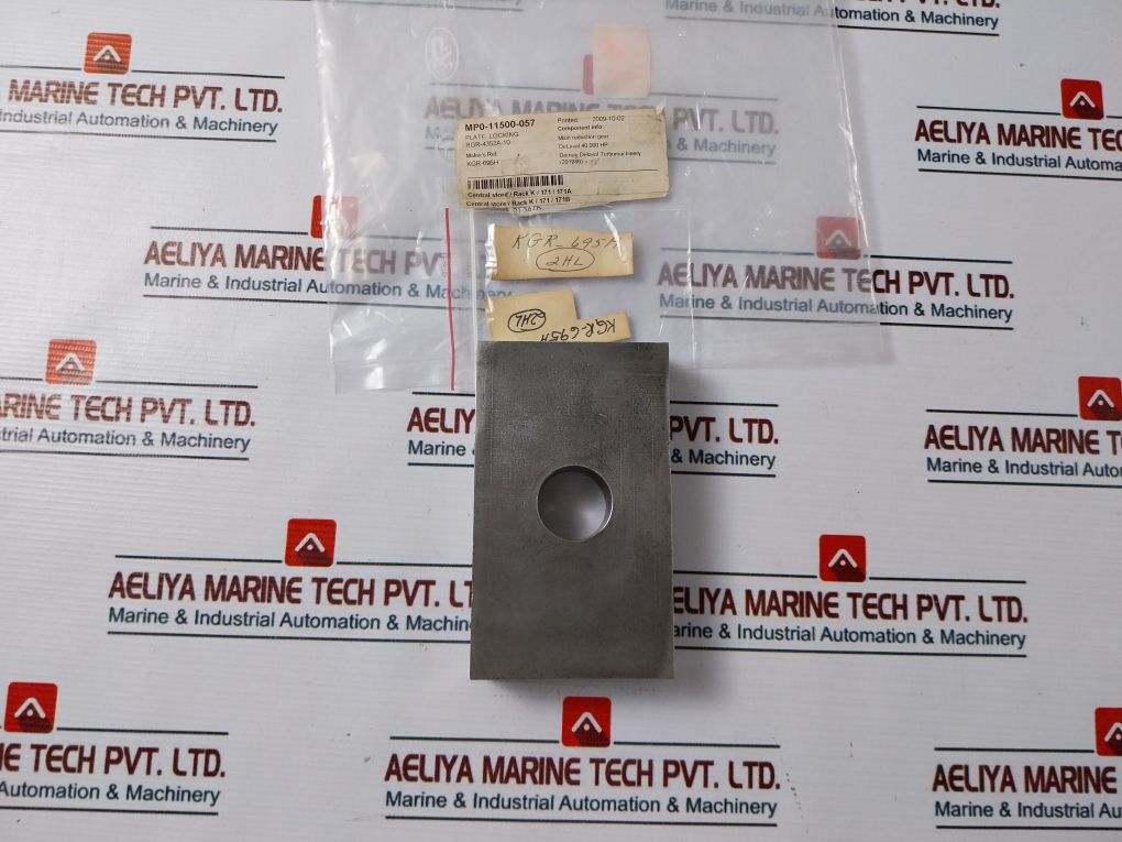 Demag Delaval Kgr-695H Plate Locking Mp0-11500-057 – Aeliya Marine Tech