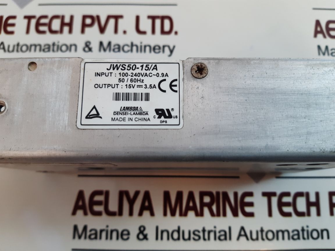 Densei-lambda jws50-15/a power supply – Aeliya Marine Tech