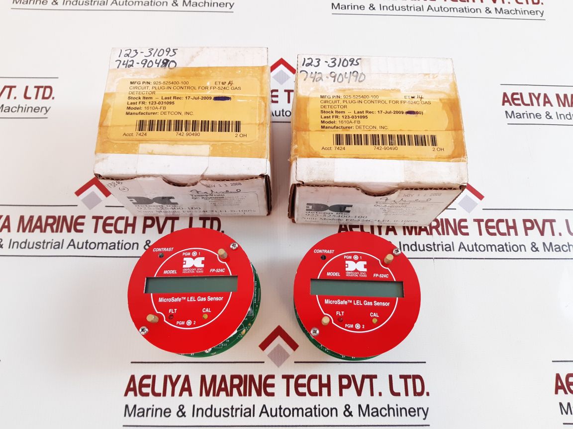 Detcon Fp-524C Microsafe Lel Gas Sensor 94V-0 – Aeliya Marine Tech