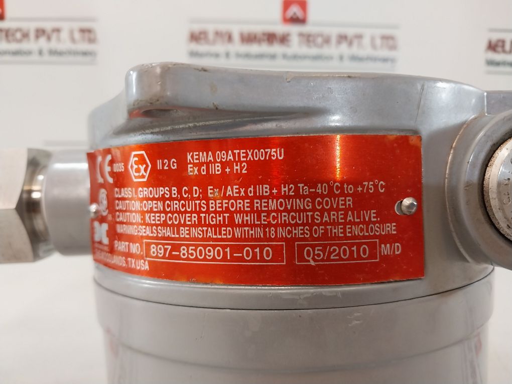 Detcon Fp-524C Microsafe Lel Gas Sensor 12-28Vdc 897-850901-010 ...