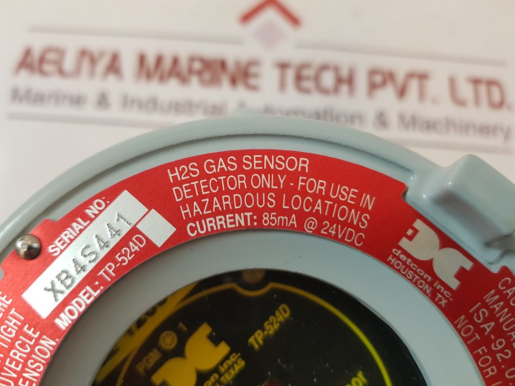 Detcon Tp-524D 965-015420-100 Hydrogen Sulfide Gas Detection – Aeliya ...