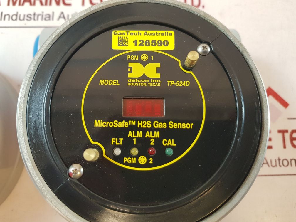 Detcon Tp-524D 965-015420-100 Hydrogen Sulfide Gas Detection – Aeliya ...