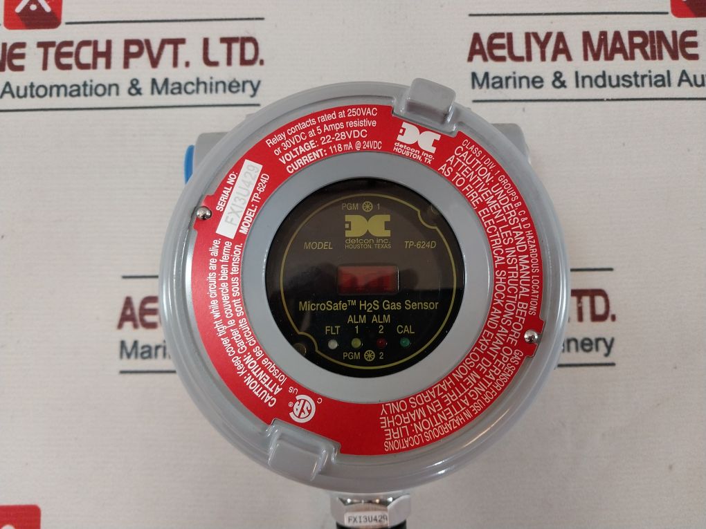 Detcon Tp-624D Hydrogen Sulfide H2S Gas Sensor 897-850800-010 – Aeliya ...