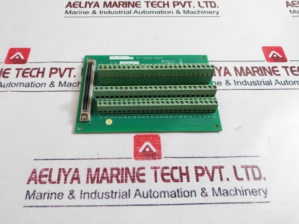 Din-100S-01 94V-0 Terminal Board E164671 Z 4M – Aeliya Marine Tech