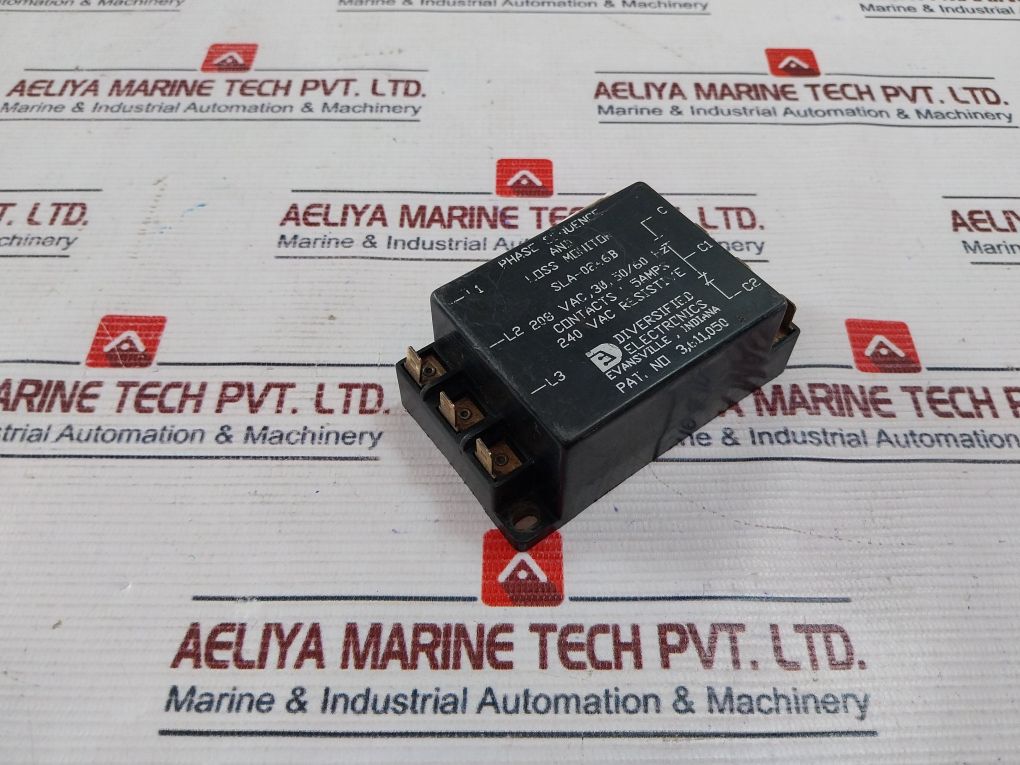 Diversified Sla-0246B Phase Sequence And Loss Monitor Module 50/60 Hz ...