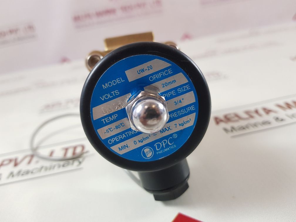 Dpc Uw-20 Solenoid Valve – Aeliya Marine Tech