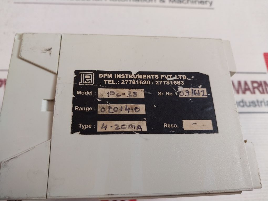 Dpm Pc-38 – Aeliya Marine Tech®