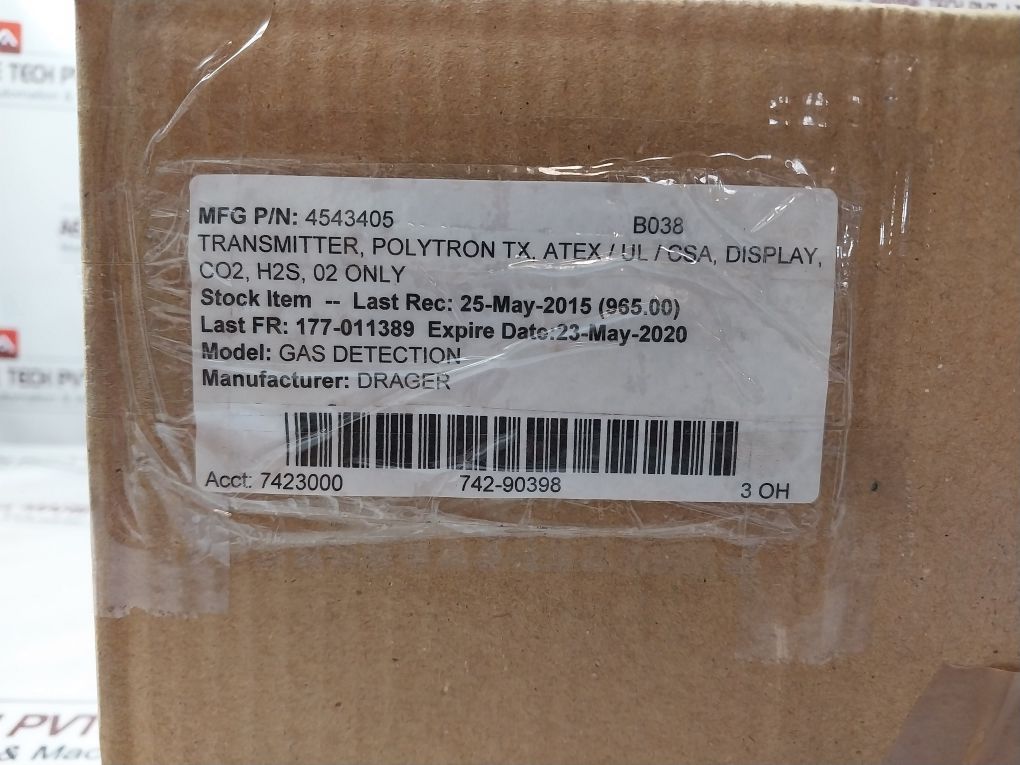 Drager Polytron 5100 Fixed Gas Detector 4544860 – Aeliya Marine Tech