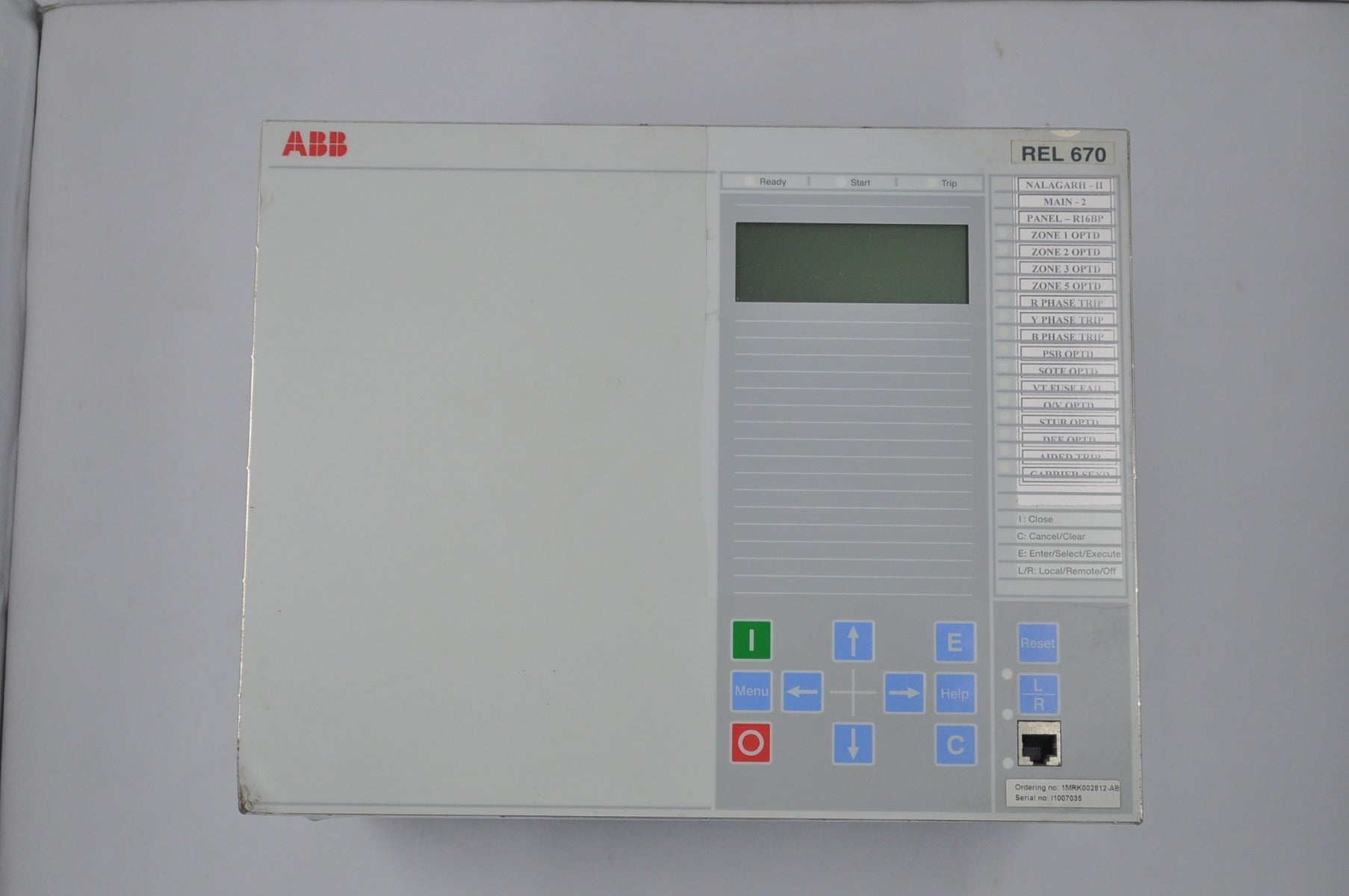 Abb rel670 line distance protection ied 220/250v – Aeliya Marine Tech