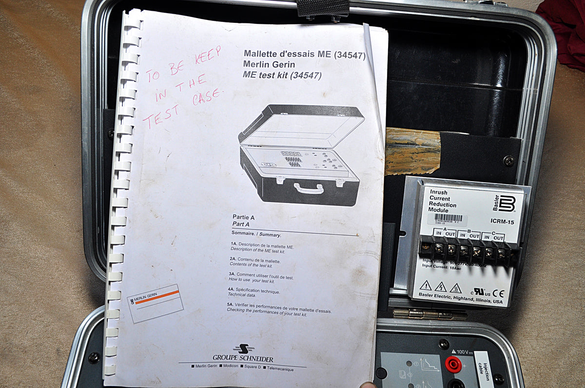 Merlin gerin 34547 test kit – Aeliya Marine Tech